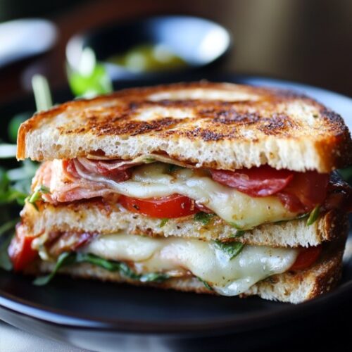Toasted Italian Sandwich - cookingheavenly