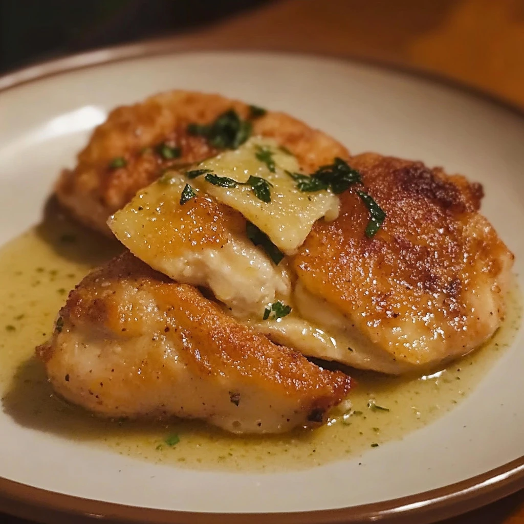 Amazing Chicken with Fines Herbs Sauce - cookingheavenly
