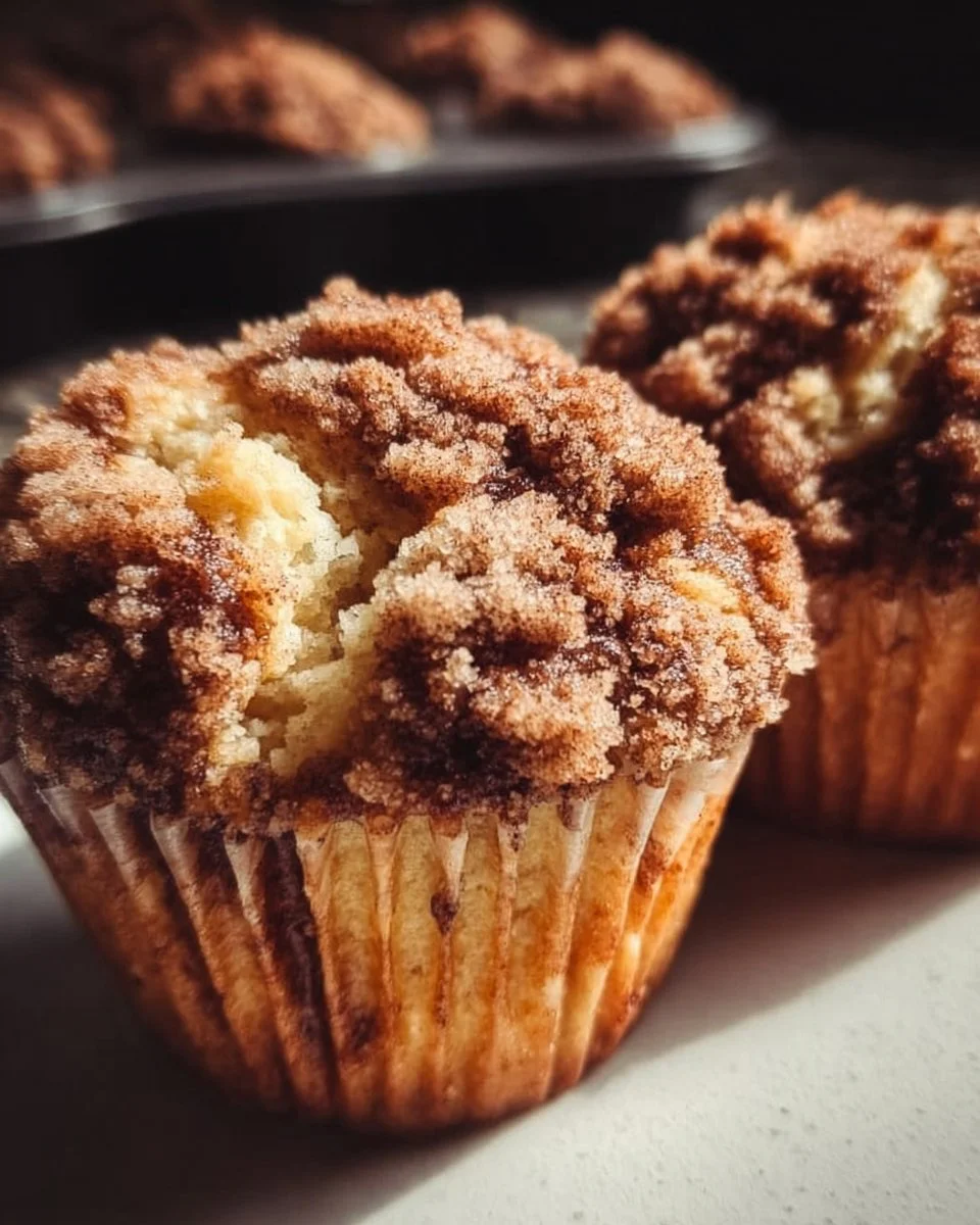 Coffee Cake Muffins with Crumble Magic