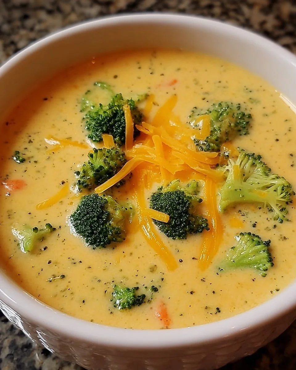 Copycat Panera Bread Broccoli Cheese Soup