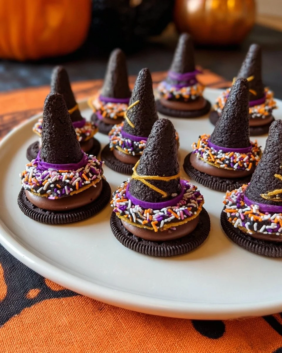 Oreo Witch Hat Snack Idea