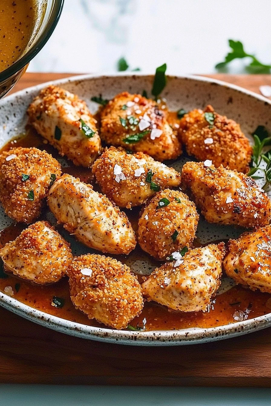 Easy Oven Baked Chicken Bites