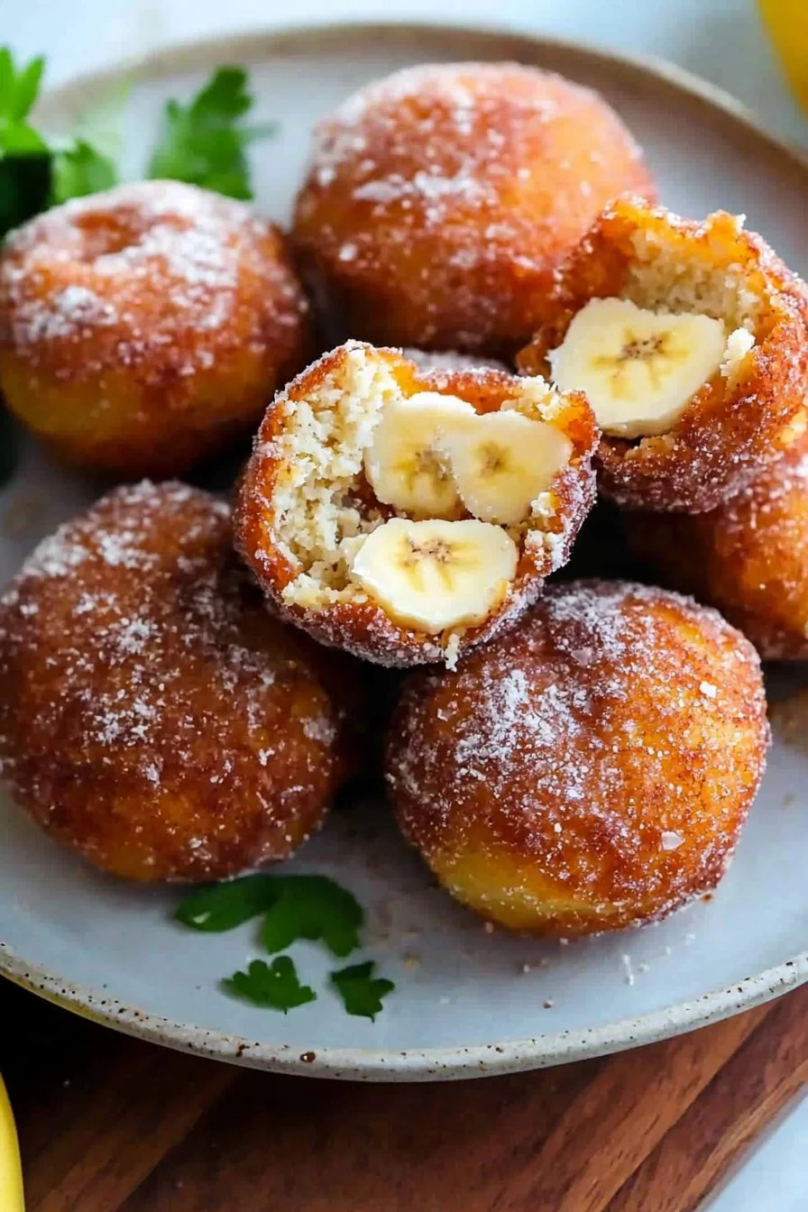 2-Ingredient Banana Donut Holes
