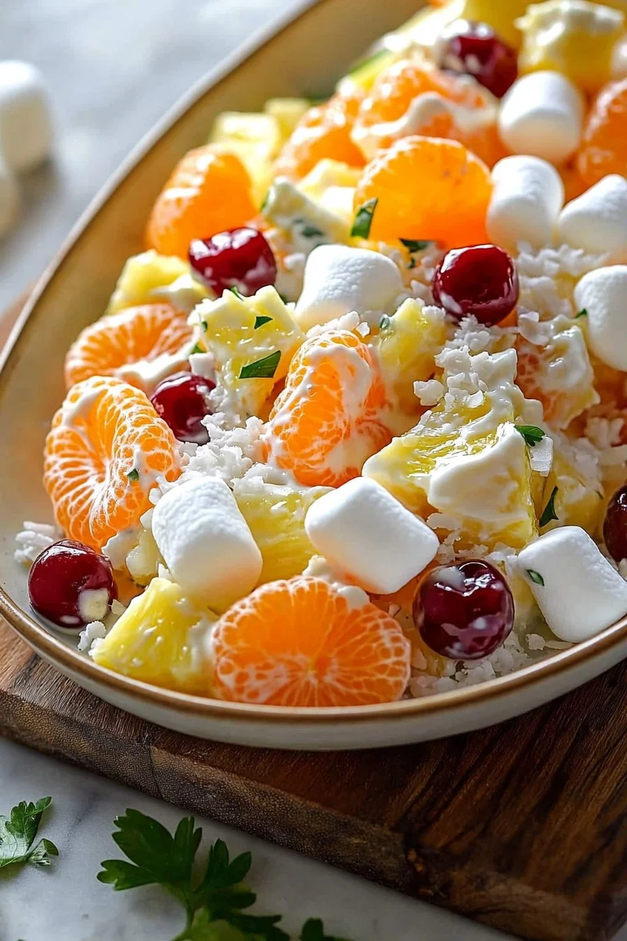 Hawaiian Fruit Salad With Cool Whip