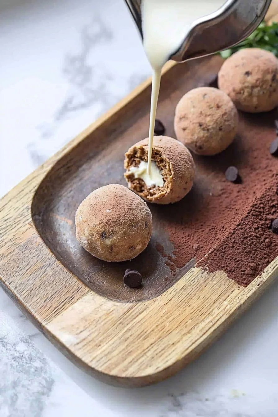 Homemade Cream Coffee Balls