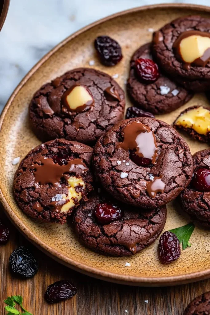 Ultimate Chocolate Cherry Cookies