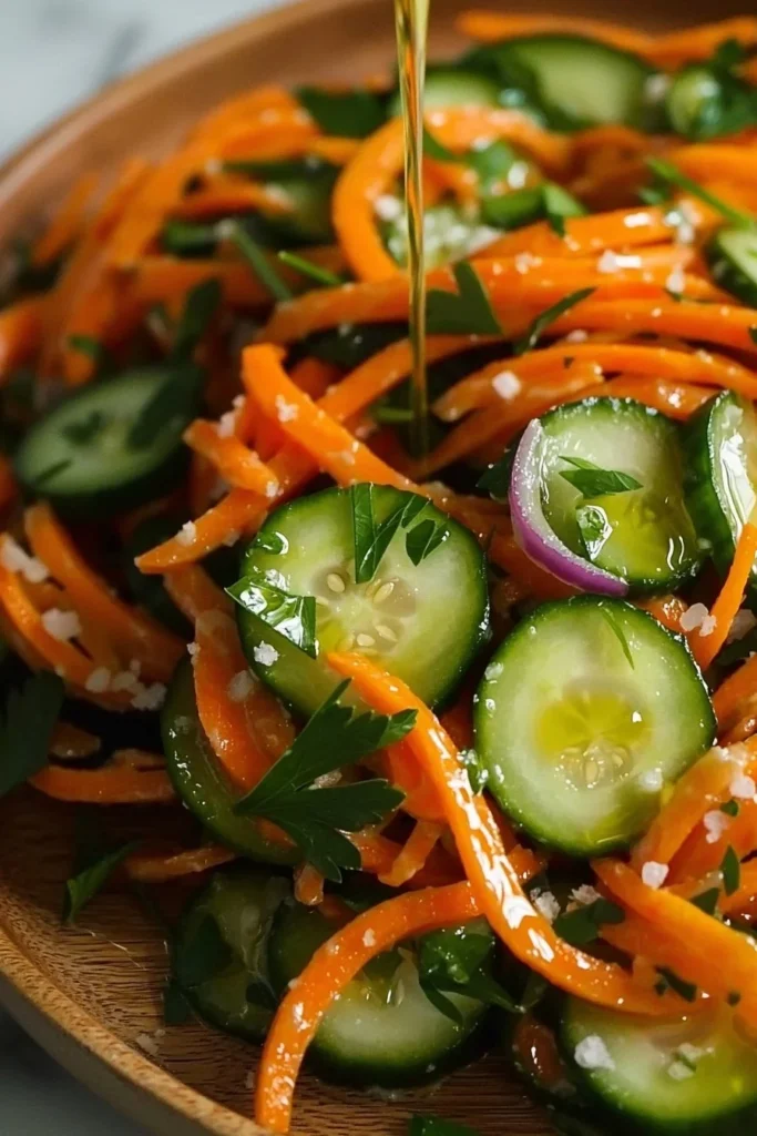 Ultimate Cucumber Carrot Salad